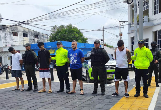 Capturados cuatro de ‘Los Primos’ y ‘Los Pachencas’ en el Magdalena
